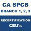 SPCB Certifications & Continuing Education Hours in CA | PESTED
