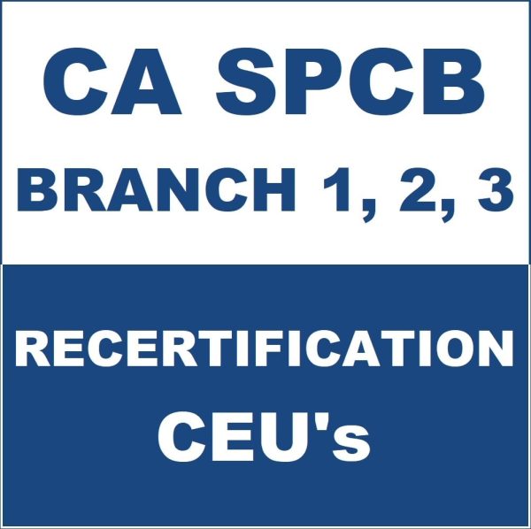 SPCB Certifications & Continuing Education Hours in CA | PESTED